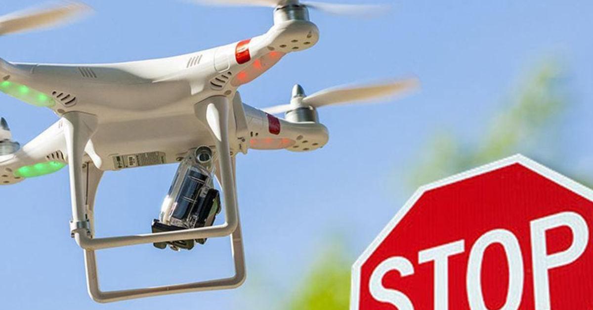 Survol de drone